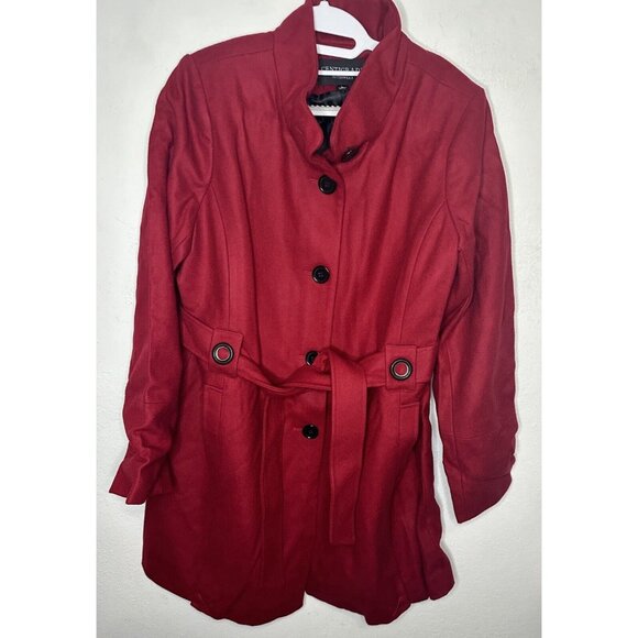 Centigrade | Jackets & Coats | Centigrade Wool Blend Funnel Neck Coat ...